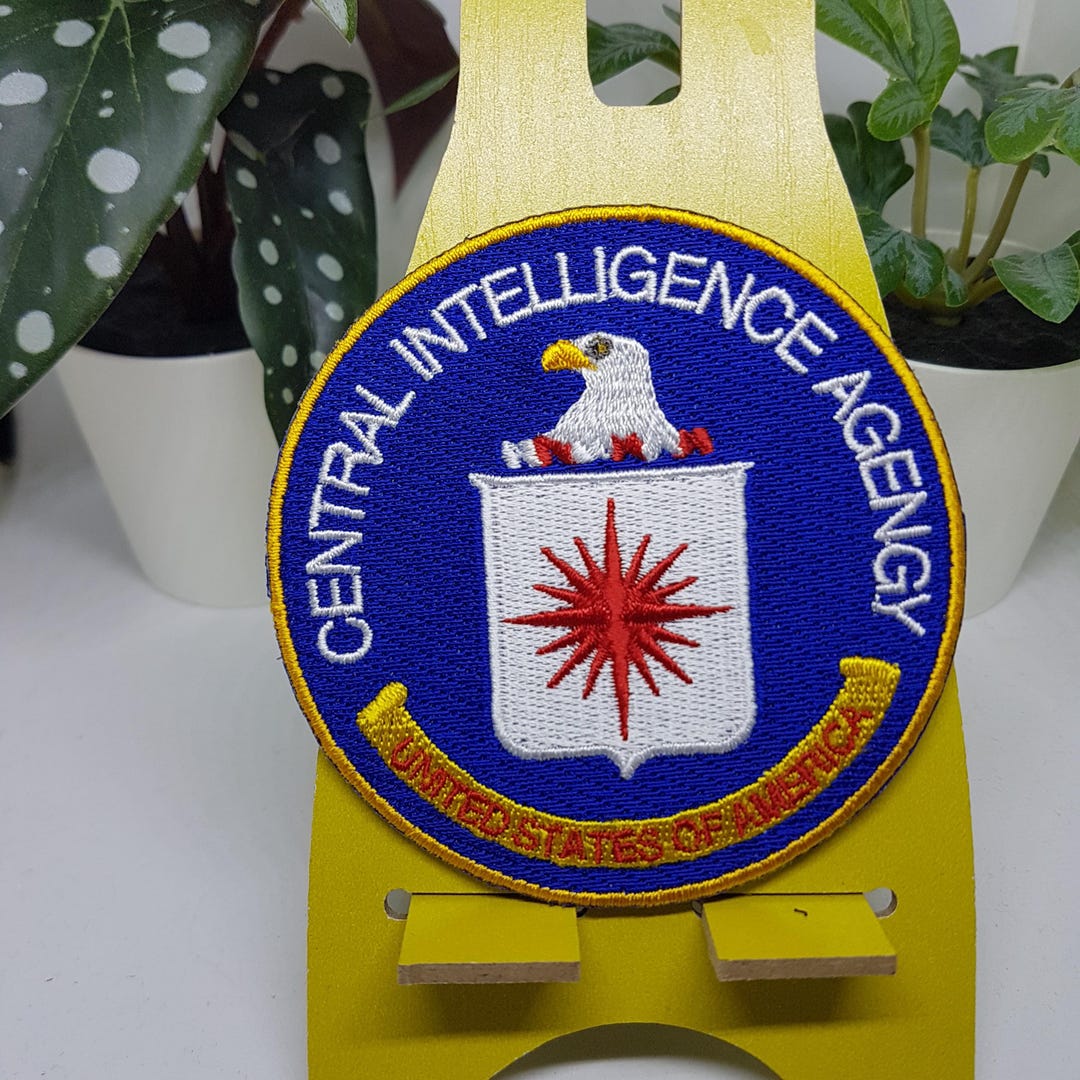 Toppa da spalla Central Intelligence Morale Cosplay Dipartimento di Giustizia degli Stati Uniti ...