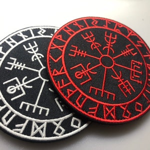 Vegvisir Compass Viking Shoulder Patch Morale Boost Tactical Airsoft ...