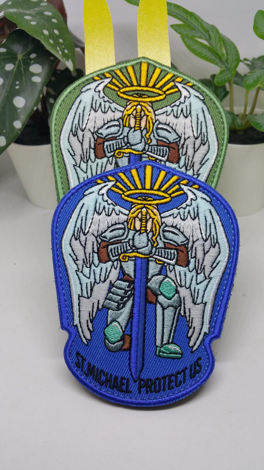 Modern Saint Michael Archangel Patch Morale Boosting Tactical Sword ...