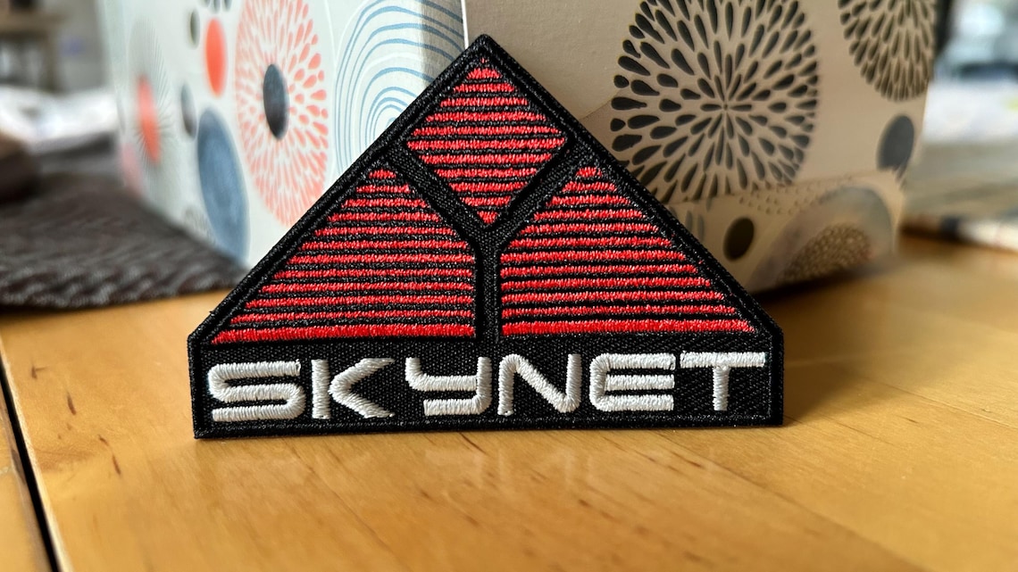 Skynet Cyberdyne Systems Patch - Terminator Movie Embroidered Badge - Etsy