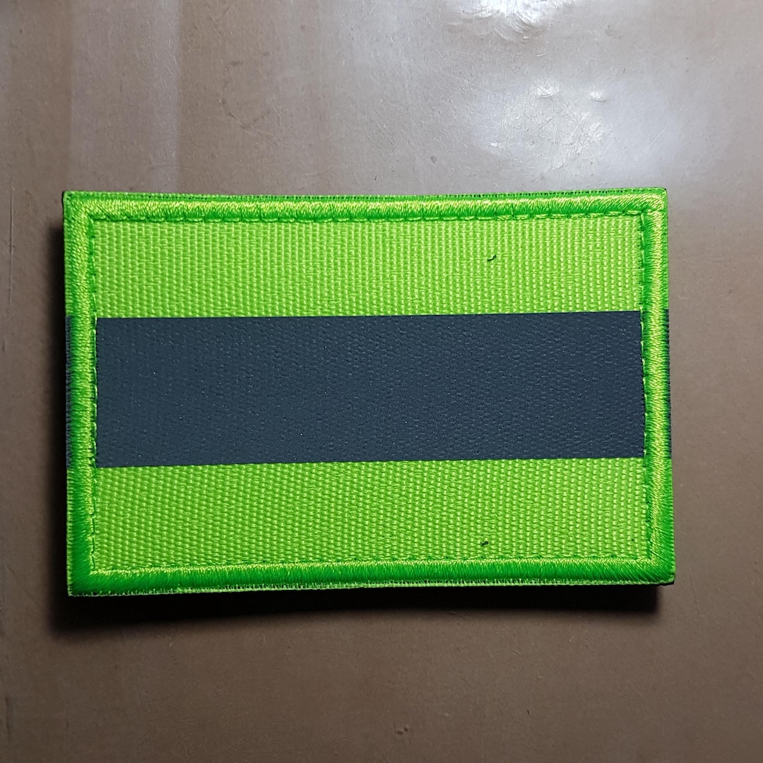 Fsb Flag Reflective VISIBILITY Bicycle Police Motorcycle Patch Morale ...