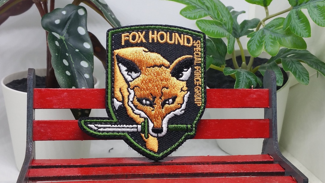 FOXHOUND Special Forces Unit Black Ops Unit Usa Army US Patch Morale ...