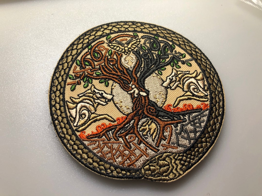 TREE OF LIFE Celtic Religious Patch Morale Boost Tactical Airsoft ...