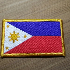 Republic of the Philippines Flag Patch Morale Tactical Iron on ...