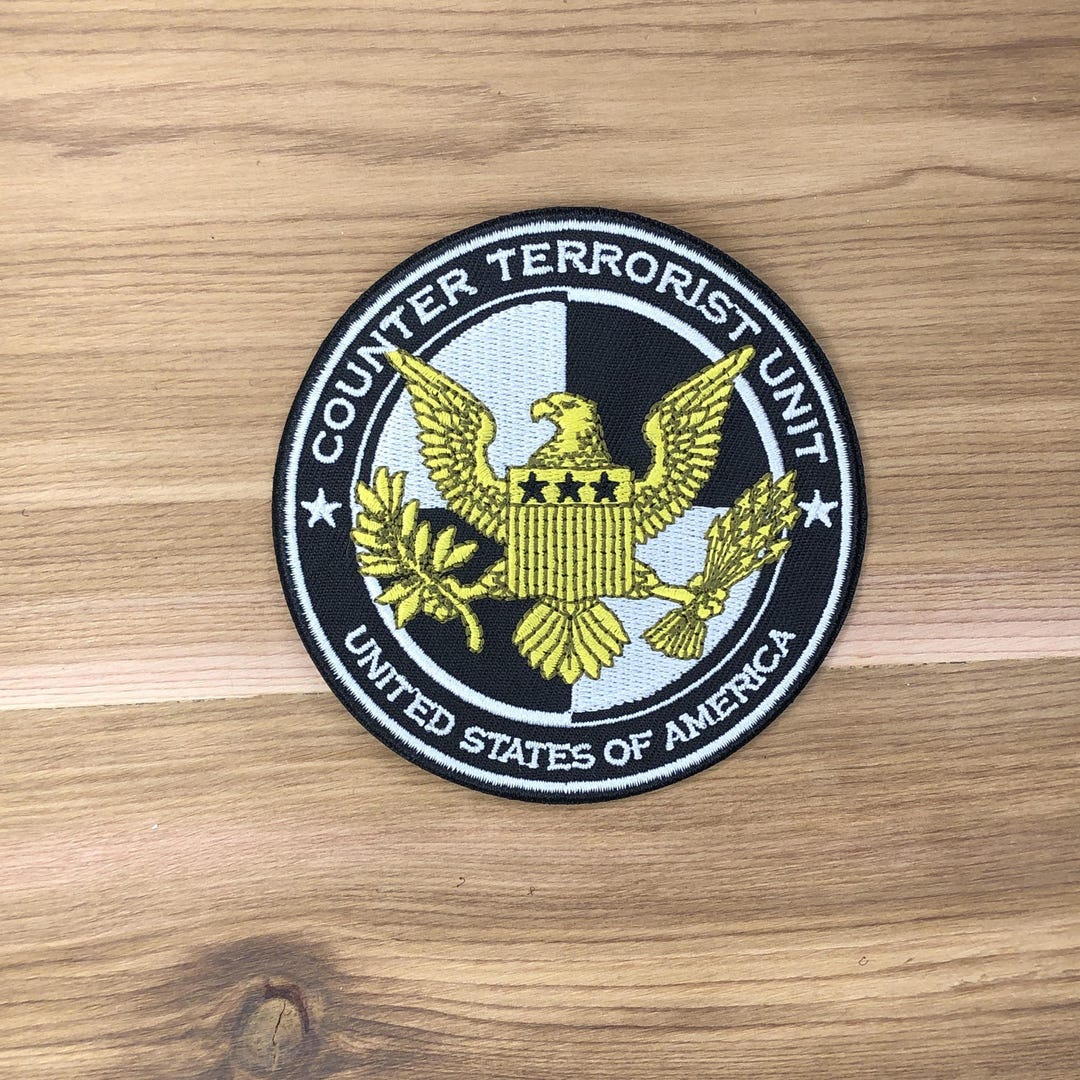 Counter Unit Prop Patch Movie Cosplay Halloween Usn Ctu Usa United ...