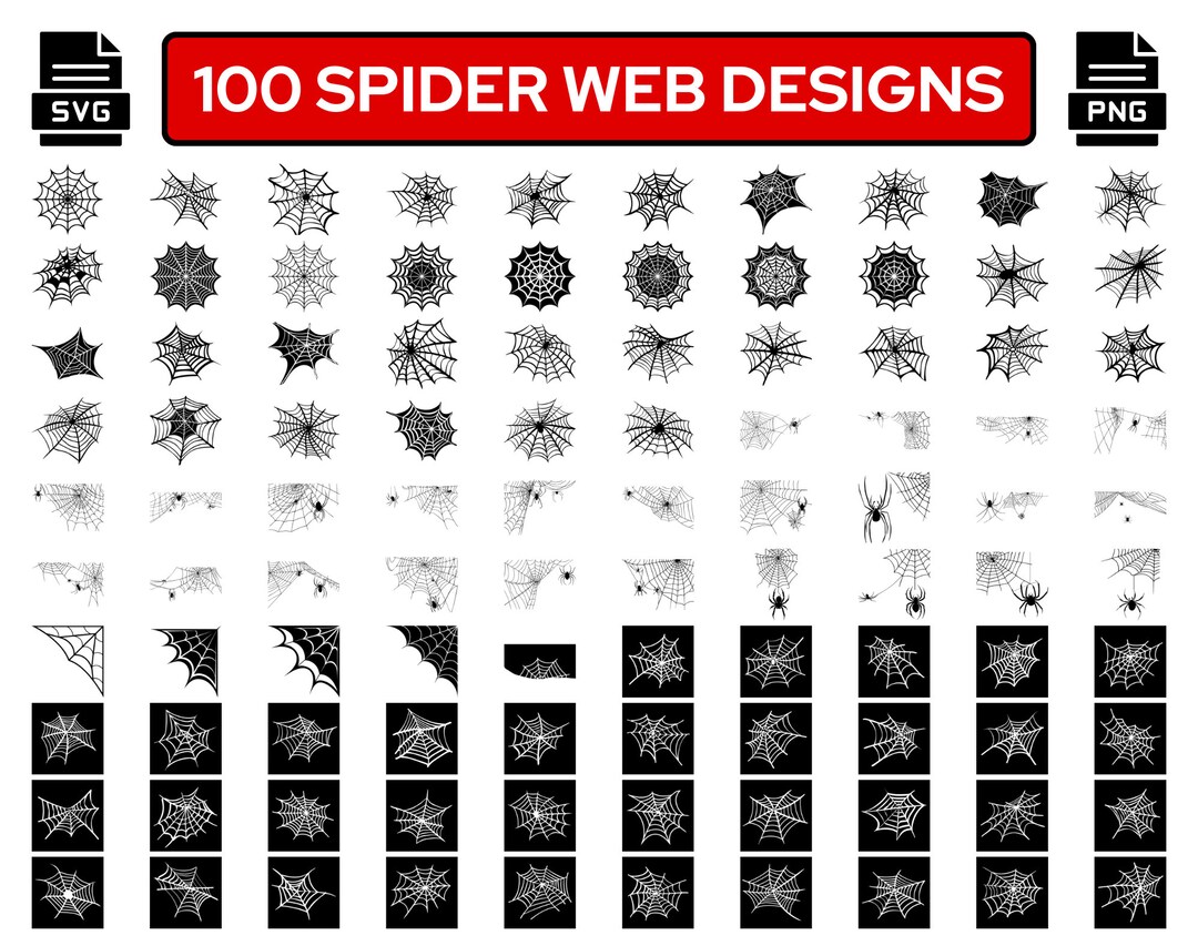 Spider Web SVG Spider Web SVG Bundle Spider Web SVG Files for Cricut ...