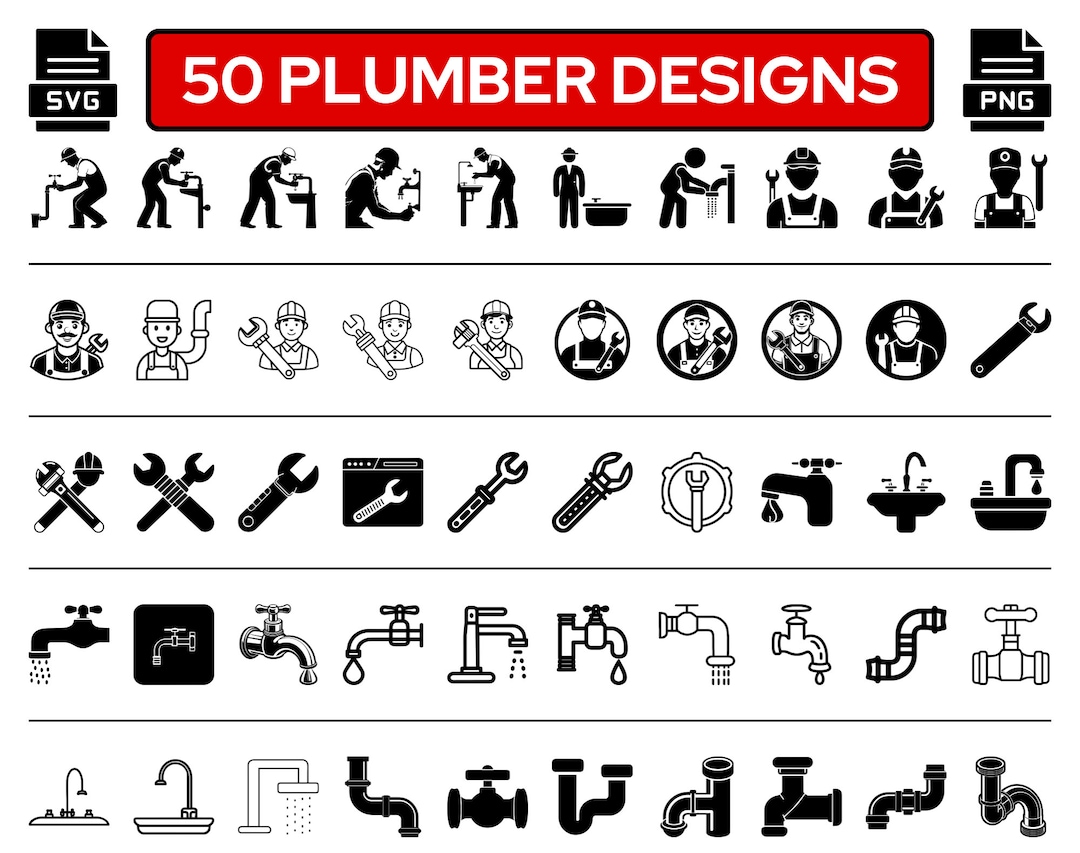 Plumber SVG - Plumber SVG Bundle - Plumber SVG Files for Cricut ...