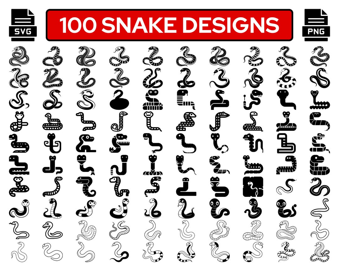 Buy Snake SVG Snake SVG Bundle Snake SVG Files for Cricut Snake Cut ...