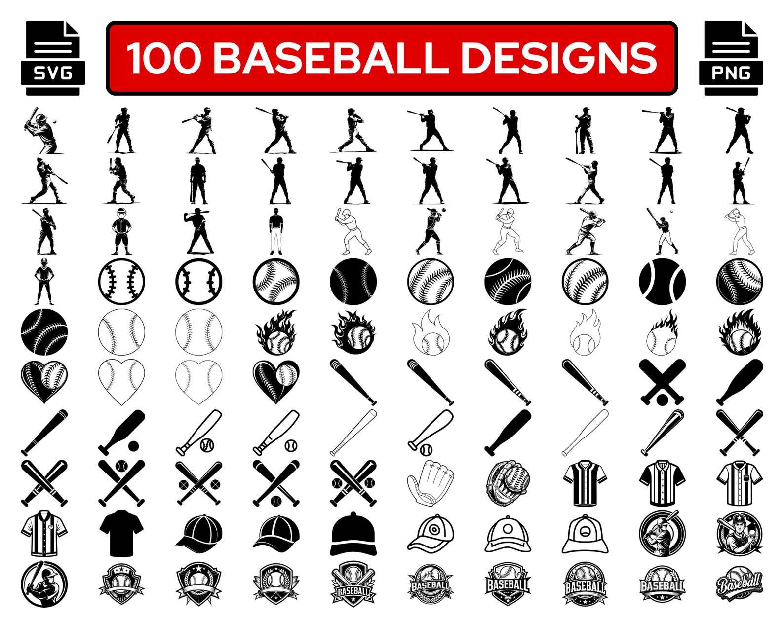 Baseball SVG Baseball SVG Bundle Baseball SVG Files for Cricut Baseball ...