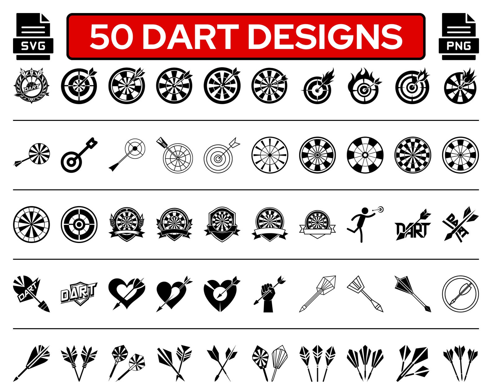 Darts SVG - Dart SVG Bundle - Darts SVG Files for Cricut - Darts Cut ...