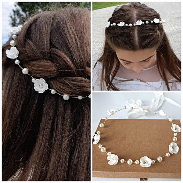 Communion Headpiece - Etsy