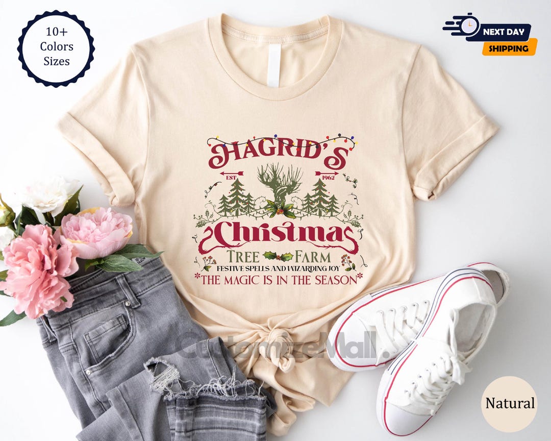 Hagrid's Christmas Tree Farm Shirt, Christmas Season Shirt, Family ...
