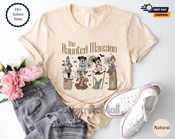 The Haunted Mansion Shirt, Bed and Breakfast T-shirt, Halloween Shirts ...