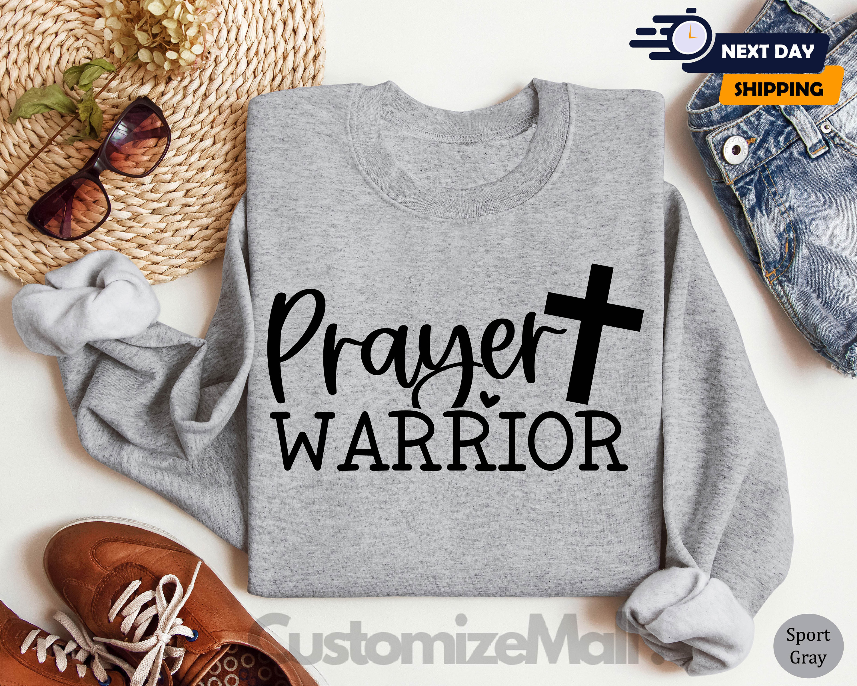Prayer Warrior Shirt, Prayer Shirt, Christian Shirt, Religious Shirt ...