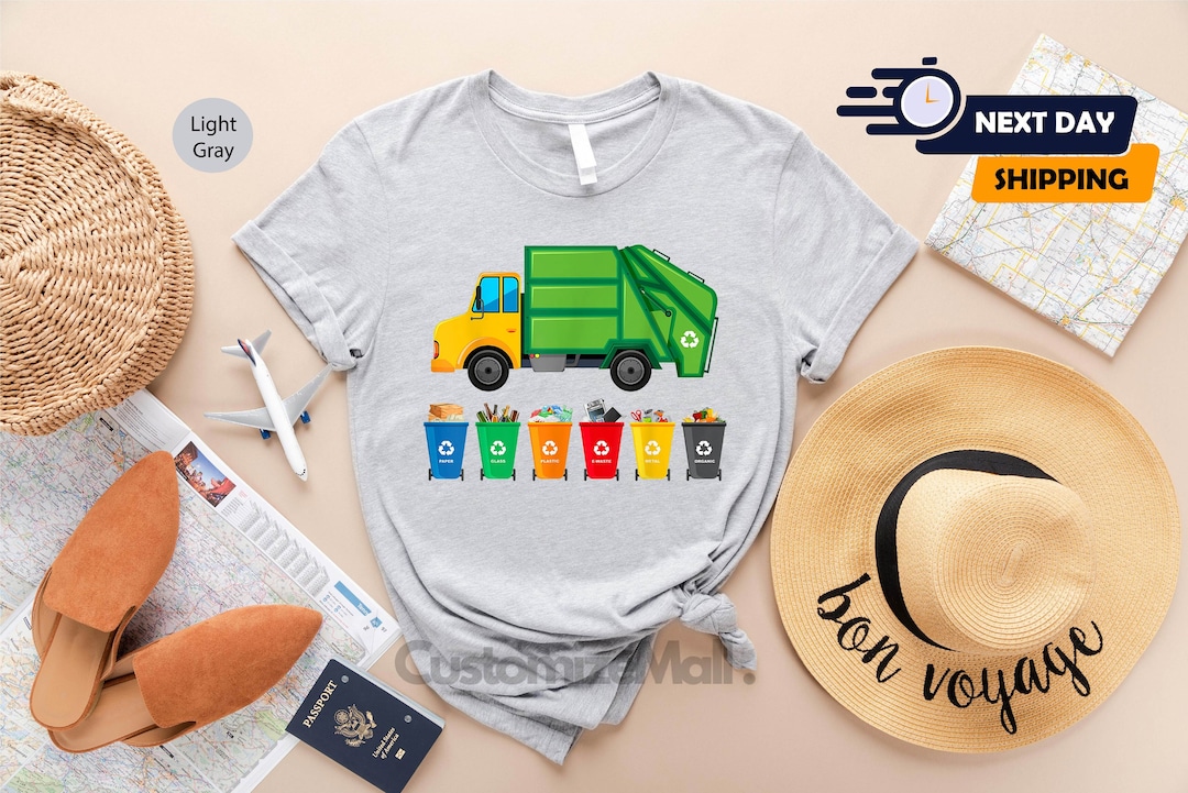 Segregation Garbage Truck Shirt, Recycling Shirt, Earth Day Shirt ...