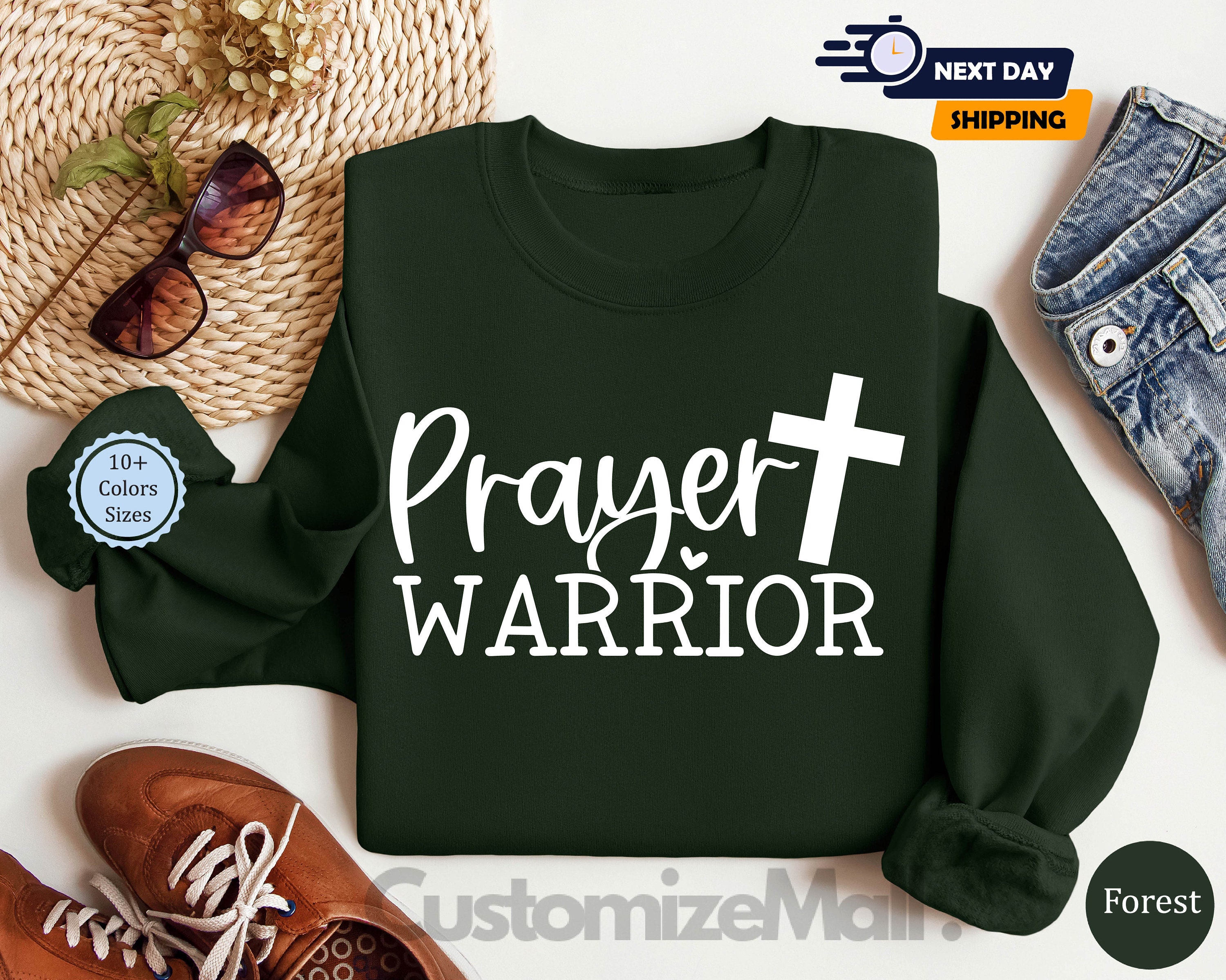 Prayer Warrior Shirt, Prayer Shirt, Christian Shirt, Religious Shirt ...