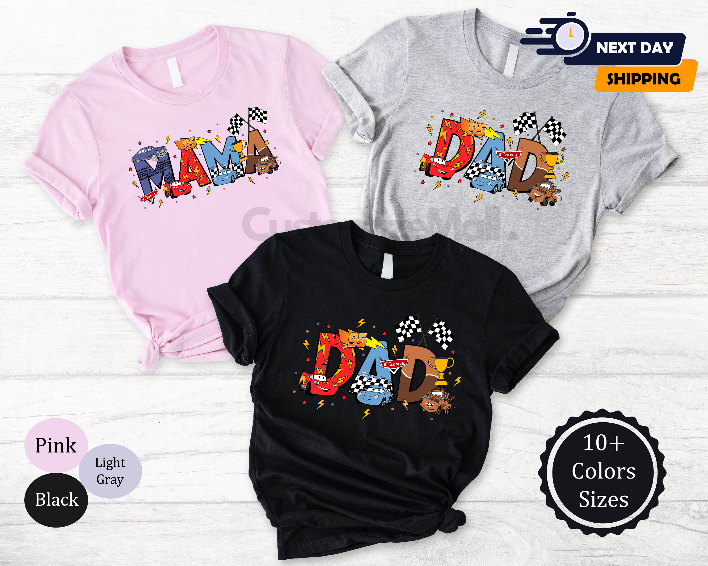 Cars Movie Family Shirt, Disney Cars Shirt, Cars Mama Shirt, Lightning ...