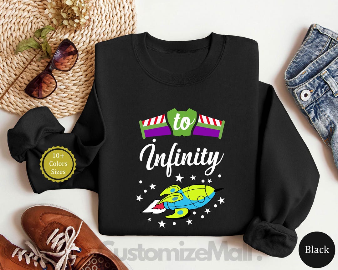 Infinity and Beyond Disney Couple Sweatshirts, Toy Story Sweatshirt ...