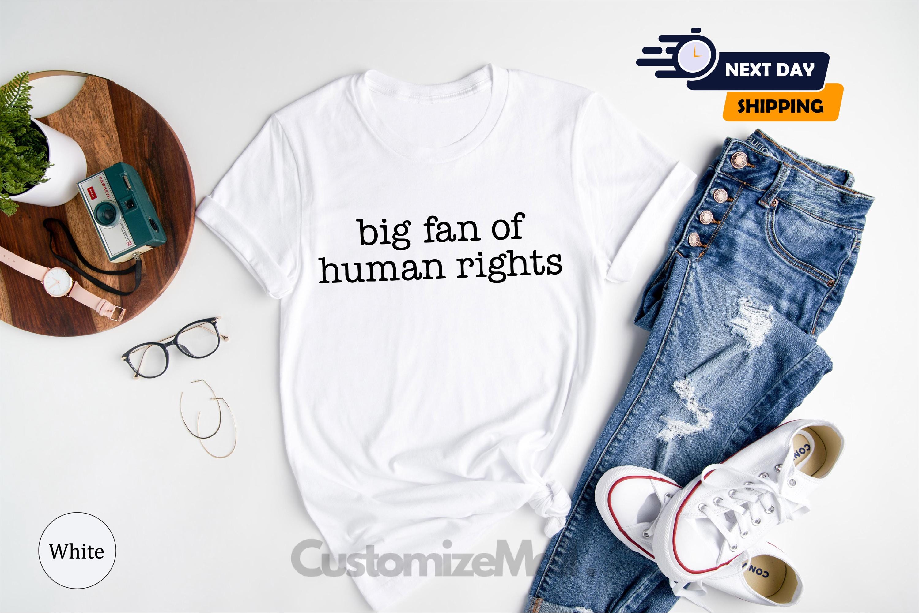 Big Fan of Human Rights, Activist Sweatshirt, Big Fan Sweatshirt ...