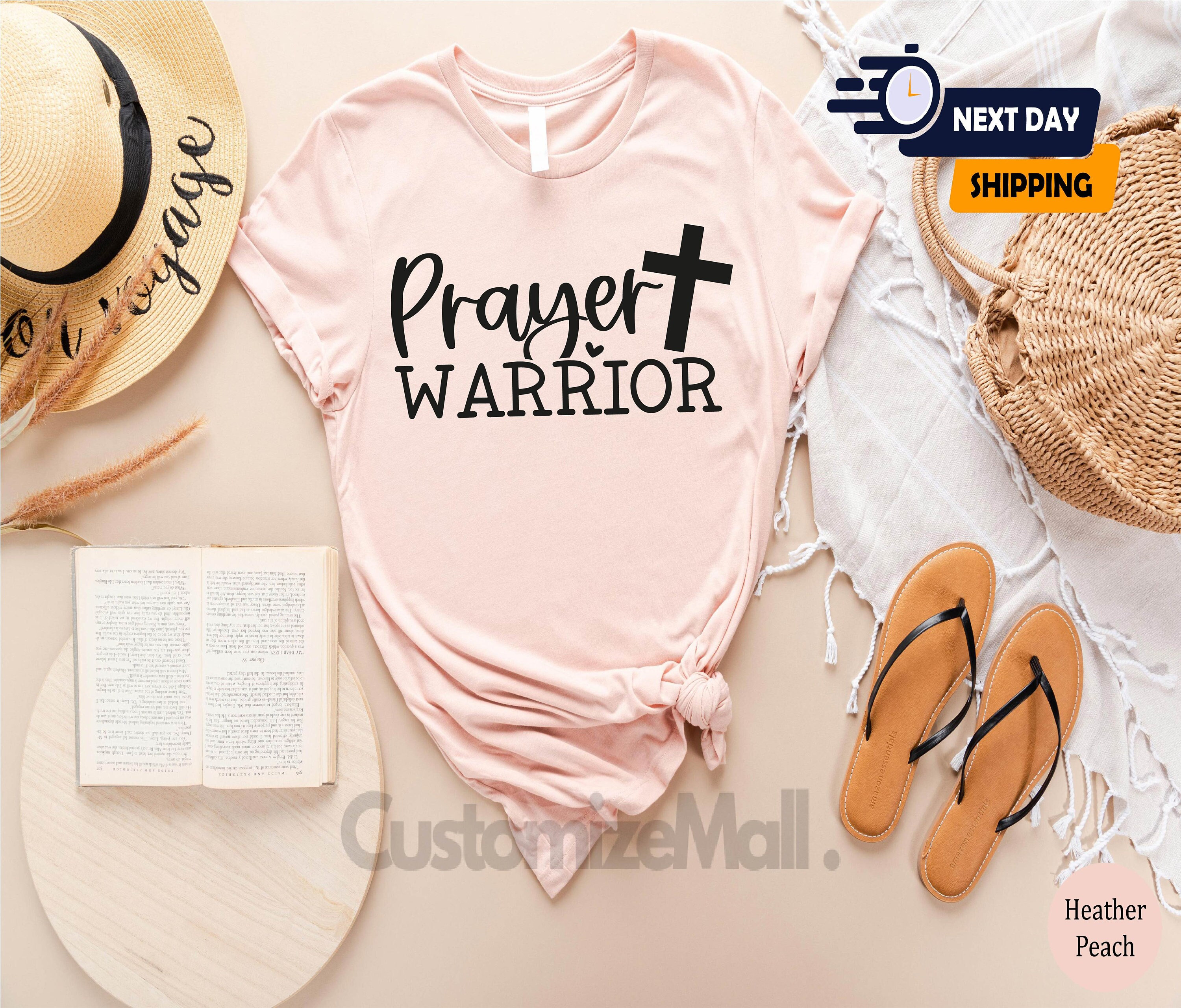 Prayer Warrior Shirt, Prayer Shirt, Christian Shirt, Religious Shirt ...