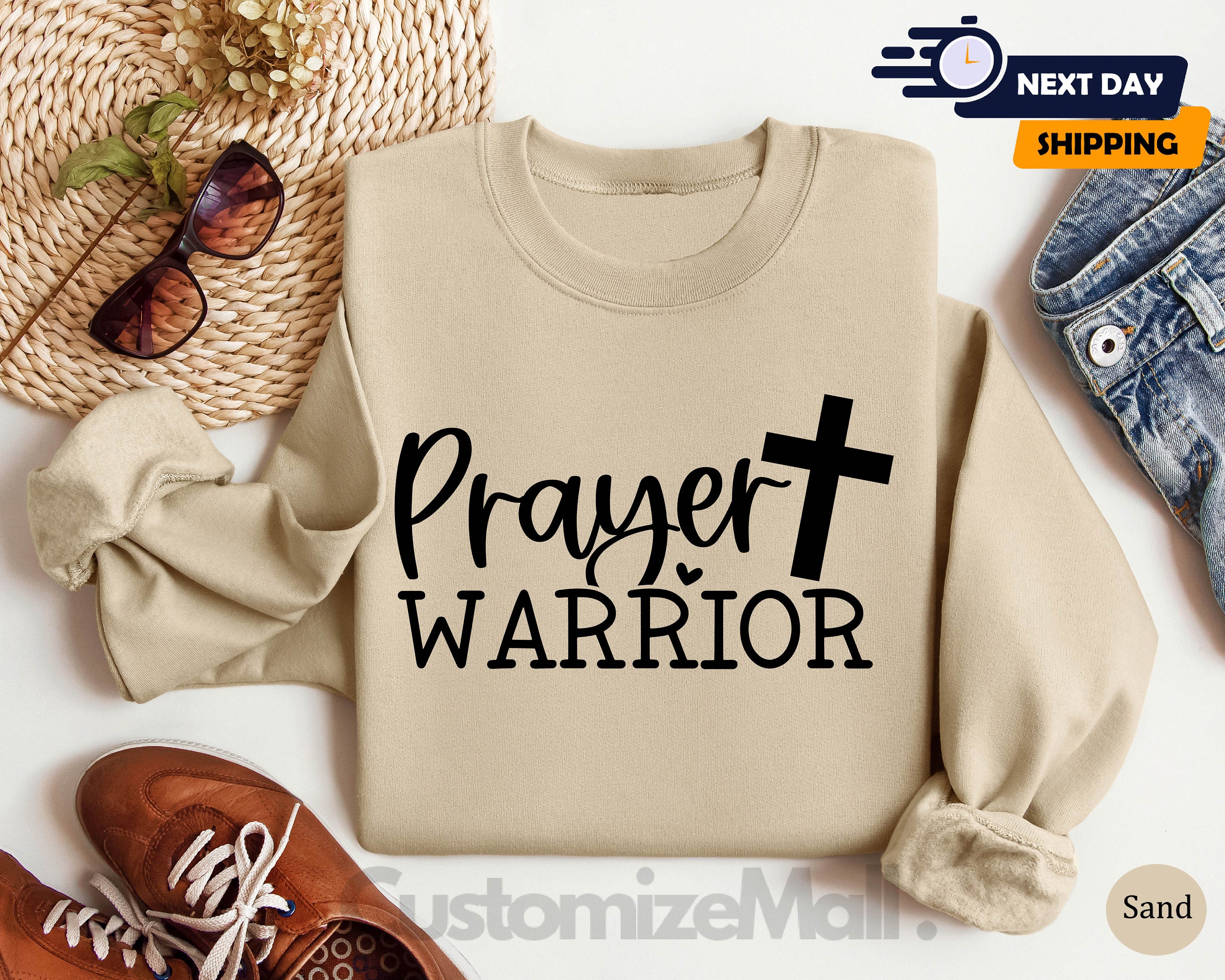 Prayer Warrior Shirt, Prayer Shirt, Christian Shirt, Religious Shirt ...