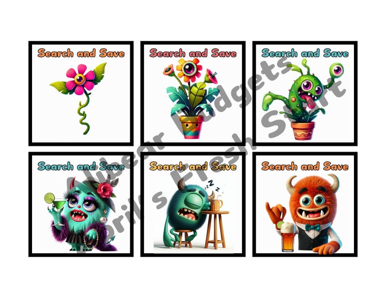 Monster Town Box Challenge Expansion Pack 1 - Etsy