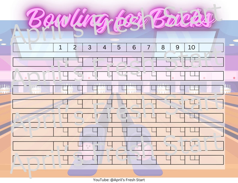 Bowling for Bucks Saving Challenge Game - Etsy