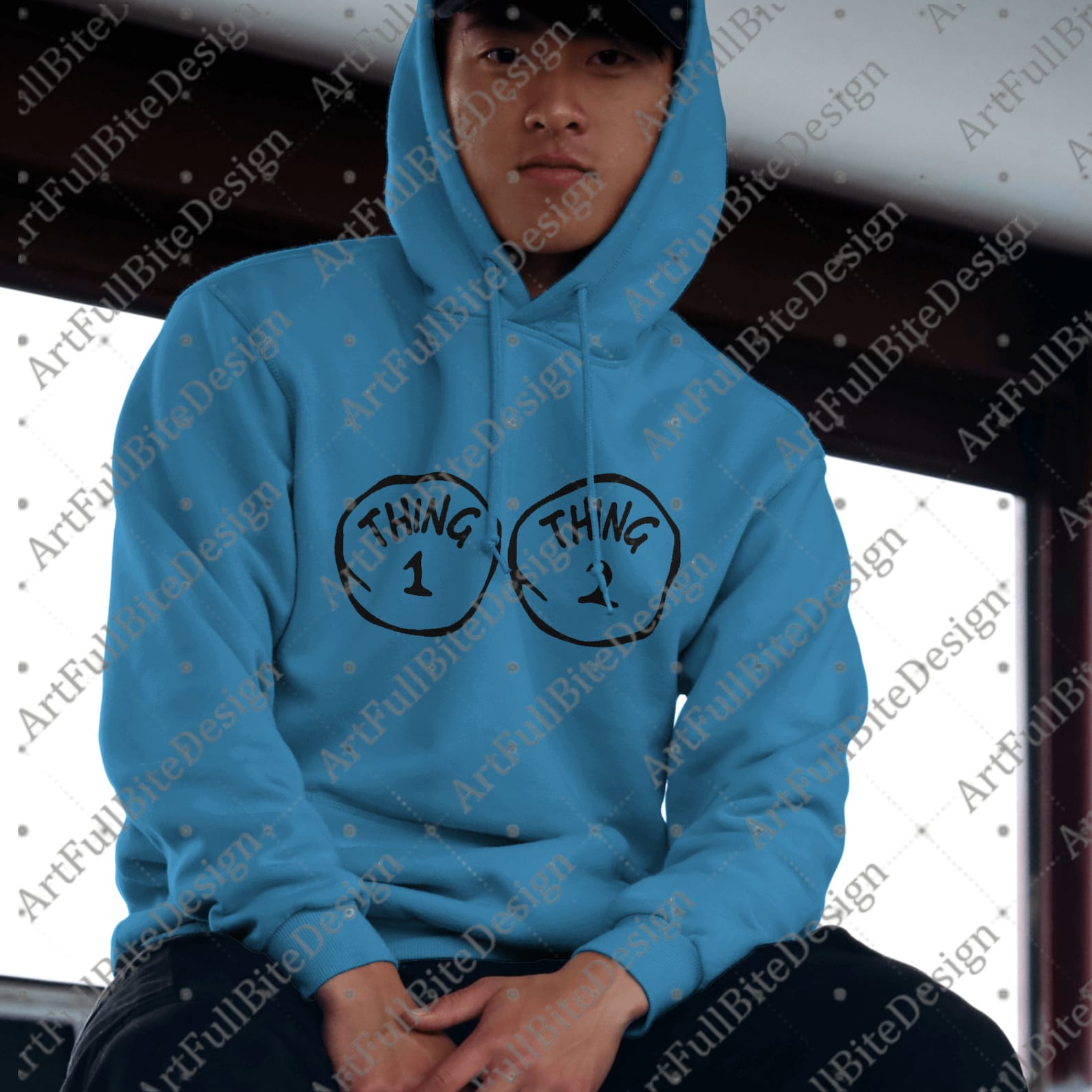 Thing 1 and Thing 2 Svg Png Dxf Eps | Thing 1 and Thing 2 Layered Svg ...