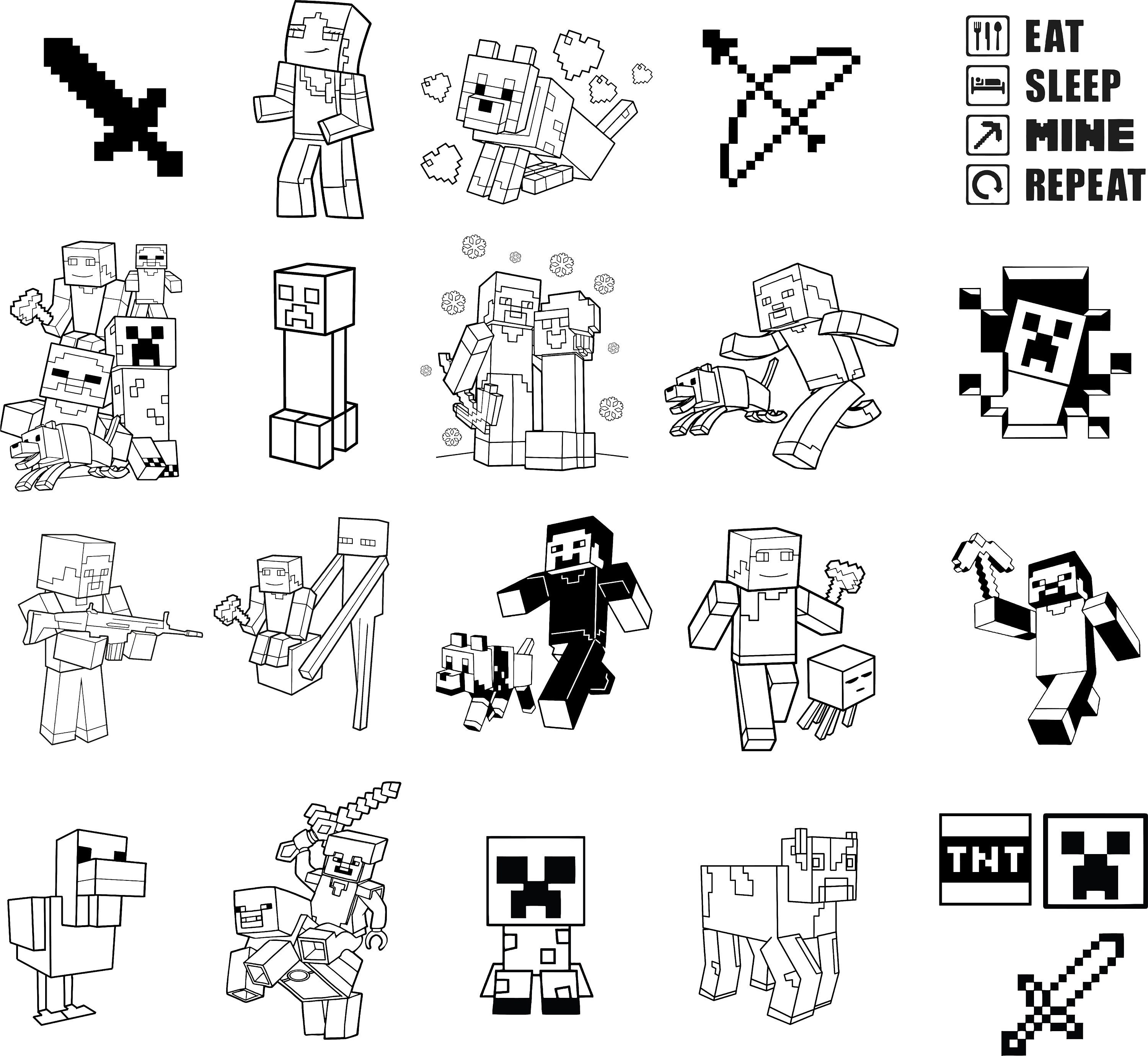 Mncrft SVG, Game Head Svg, Gaming Svg, Craft Clipart, Mncrft Gamer Svg ...