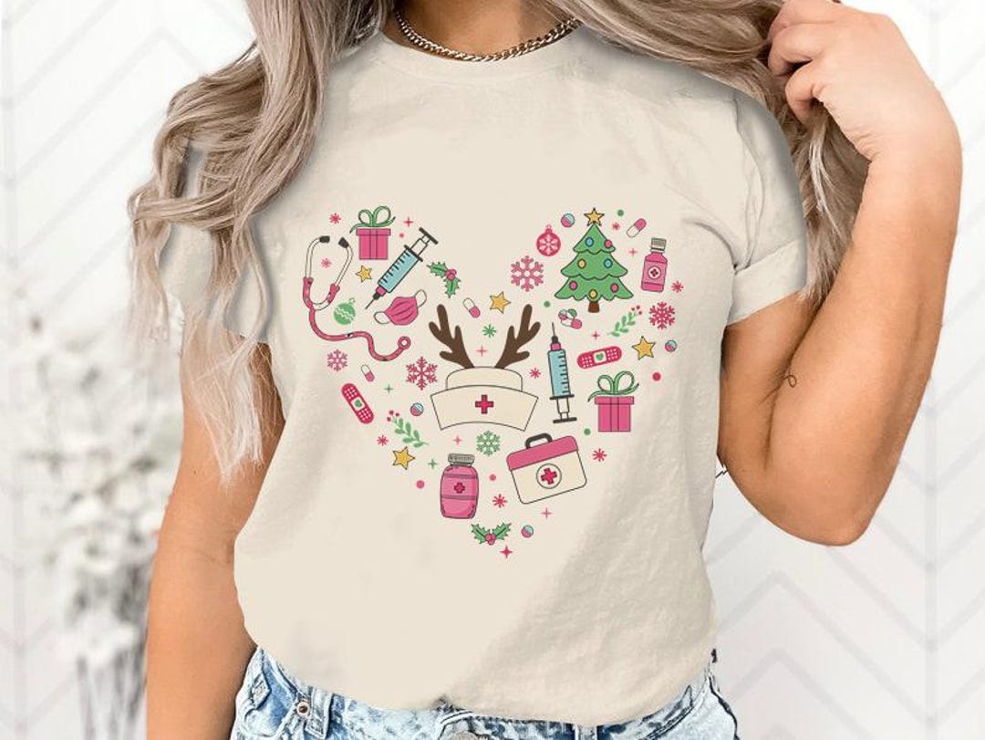Christmas Nurse Svg, Christmas Nurse Png, Emergency Department Svg ...