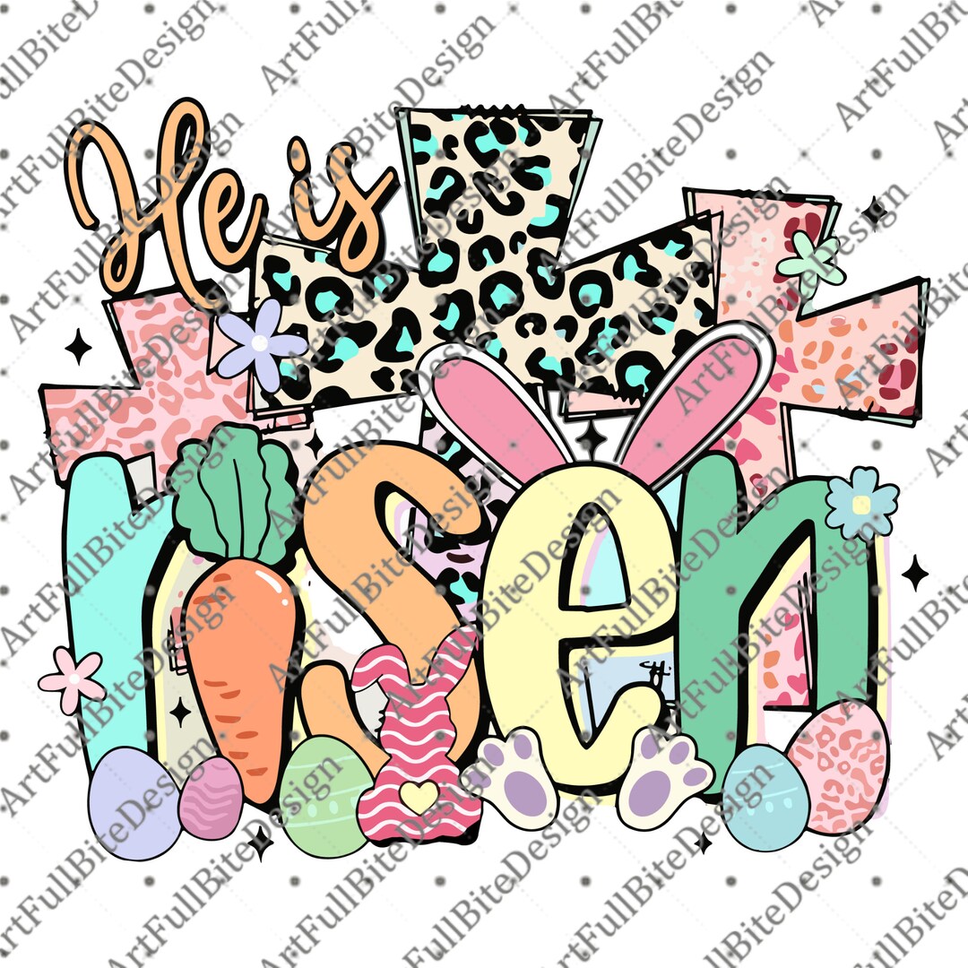 He is Risen Png Matthew 28:6 Risen Png Christian Png Easter Christian ...