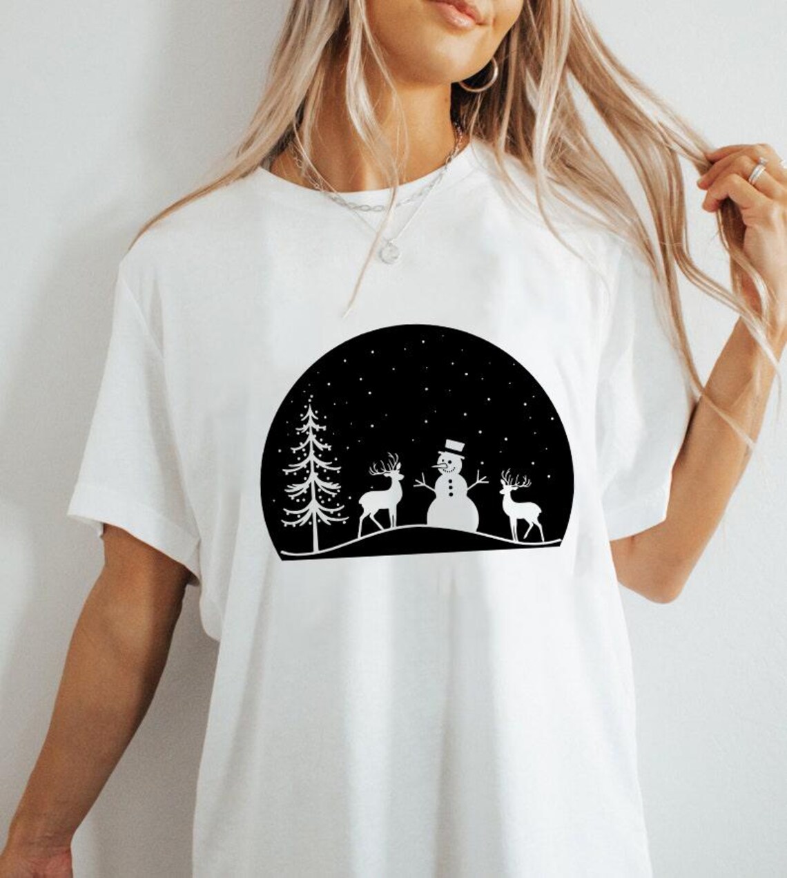 Christmas Winter Scene, Winter Scene SVG, Magical Christmas Scene ...