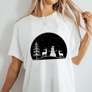 Christmas Winter Scene, Winter Scene SVG, Magical Christmas Scene ...