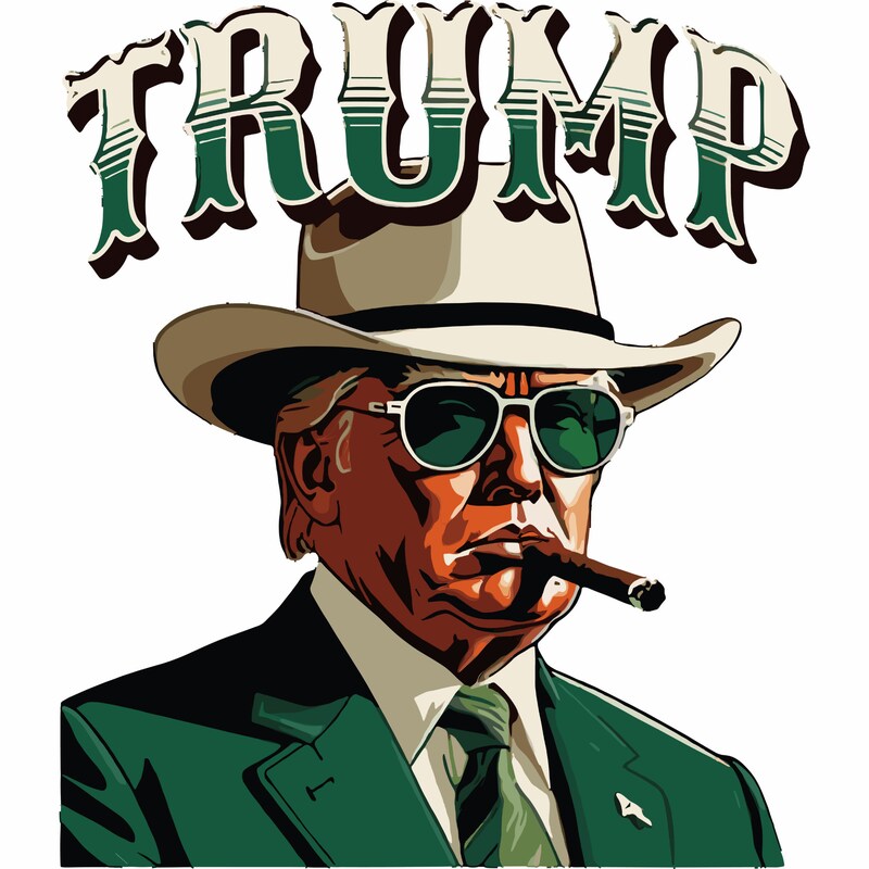 Donald Trump Face Stencil - Etsy