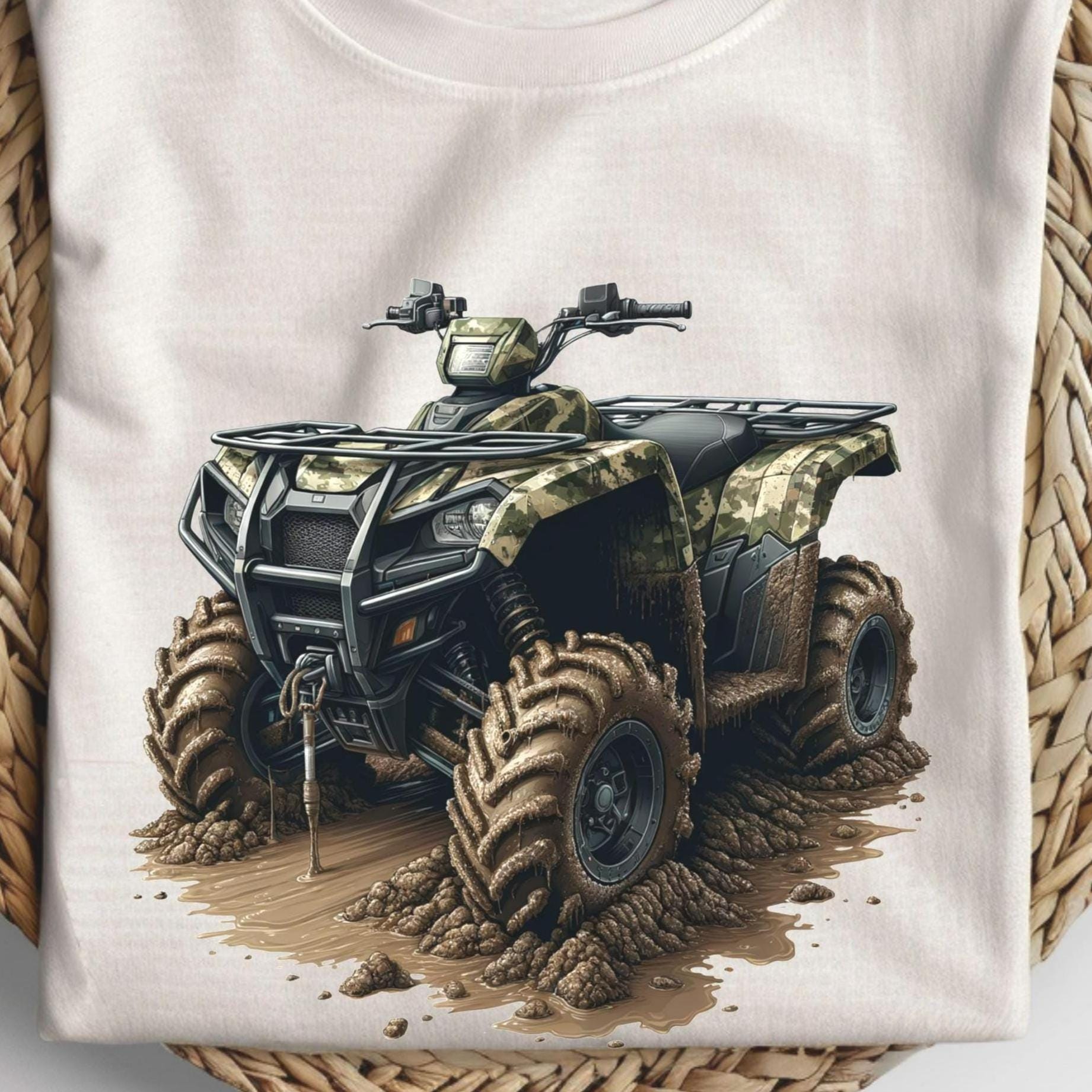 Camouflage Four Wheeler PNG, 4 Wheeler Sublimation Design, ATV ...