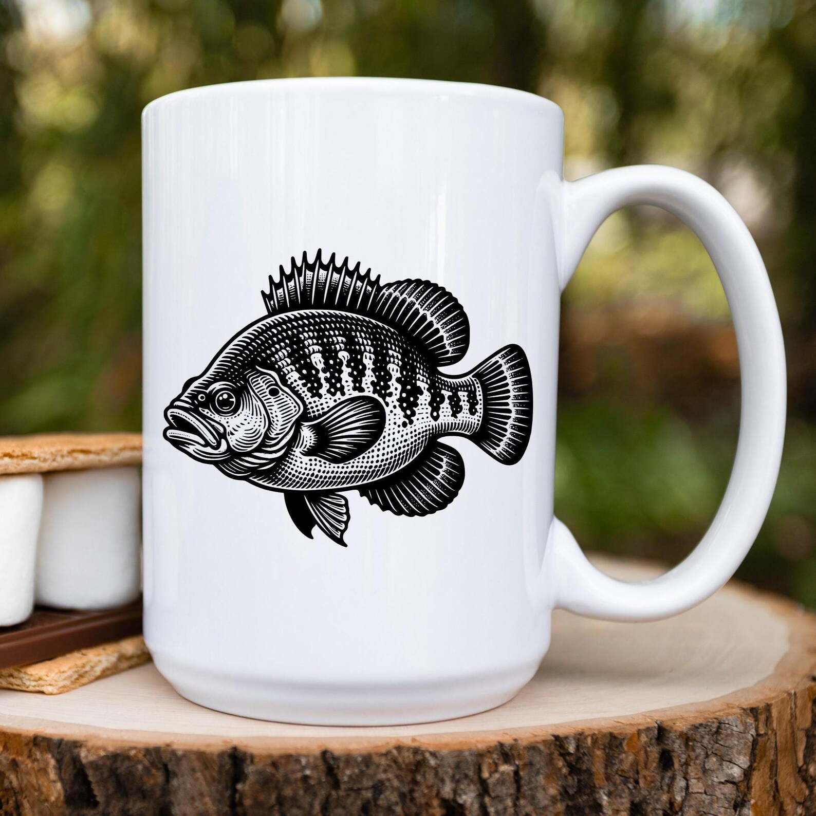 Crappie Drawing Svg, Crappie Cricut SVG, Crappie Digital Download ...