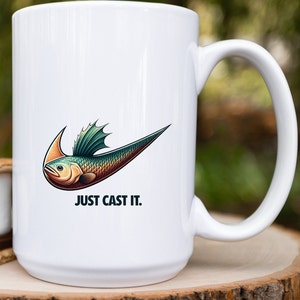 Fish Swoosh Just Cast It PNG Colorful Fish Fishing Funny Sarcastic ...