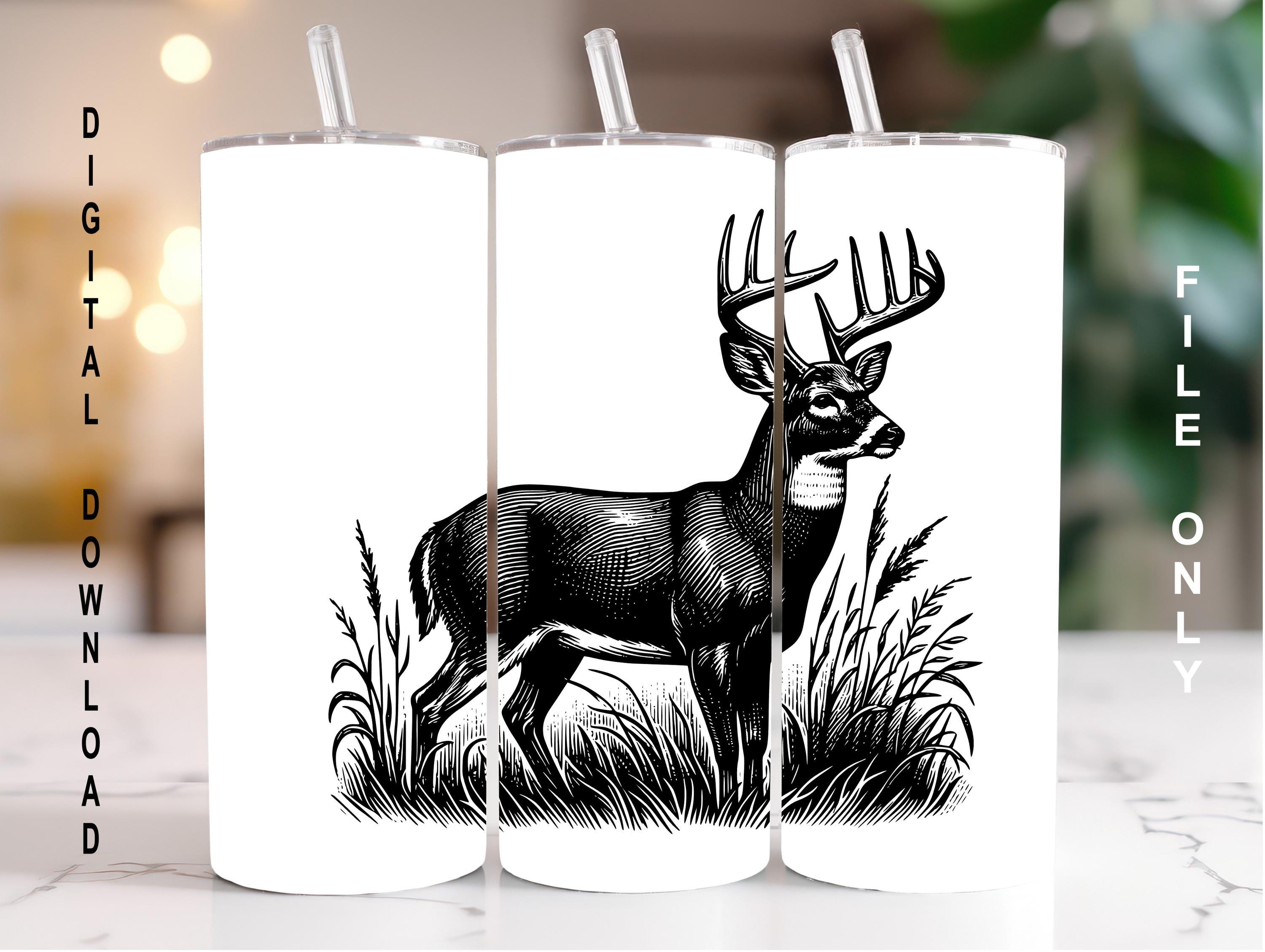 Whitetail Buck Svg, Whitetail Deer SVG, Big Buck Digital Download, Deer ...