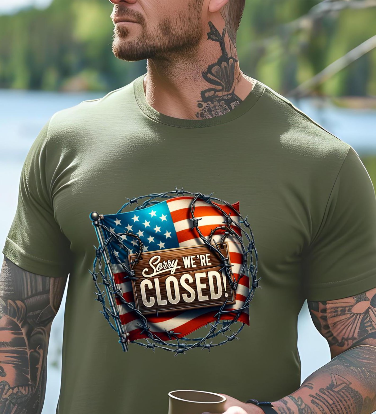 Sorry We're Closed Amercian Flag PNG, Patriotic PNG, American Flag T ...