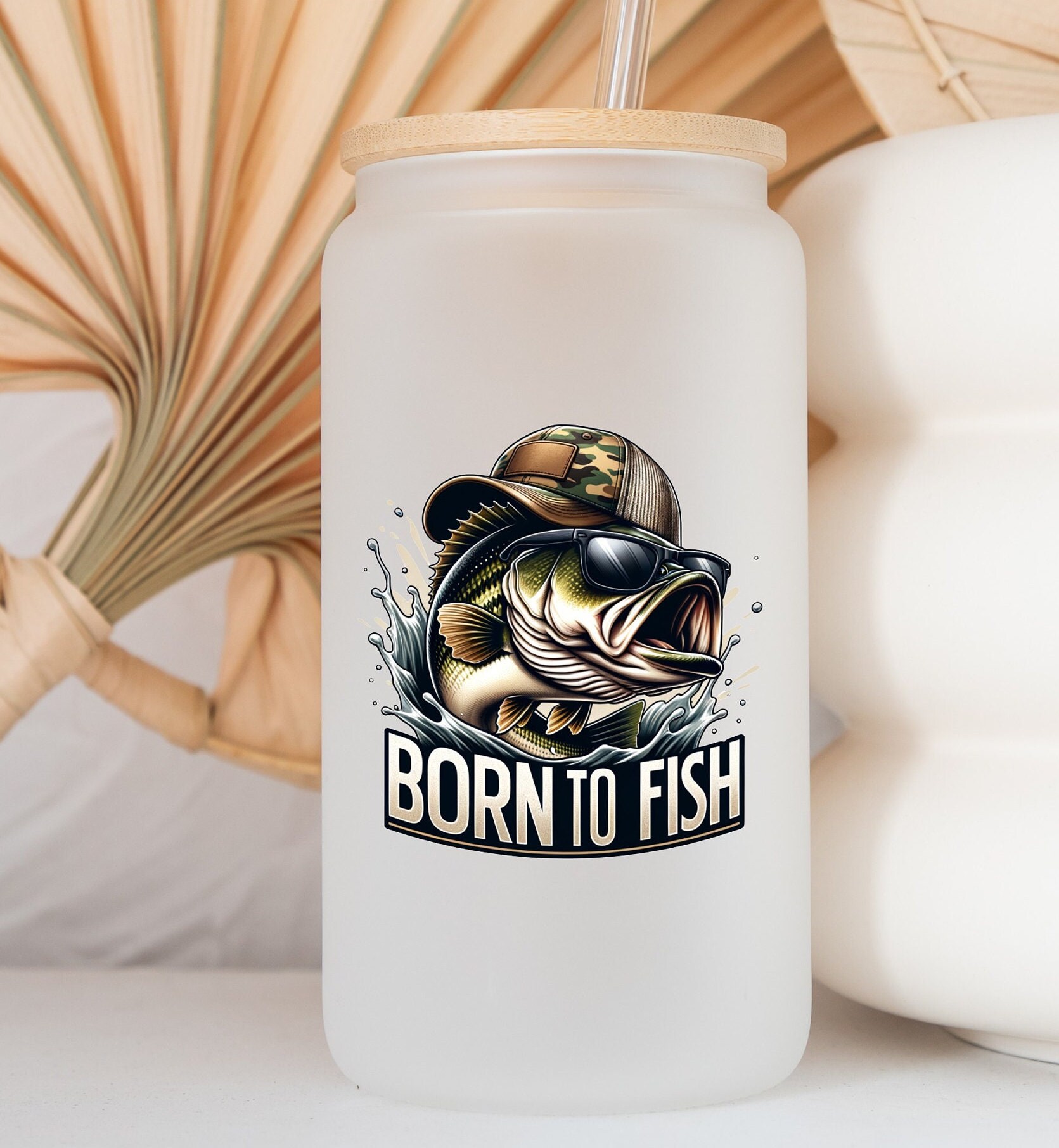 Bass Born to Fish PNG Colorful Fish Fishing Funny Sarcastic Summer ...