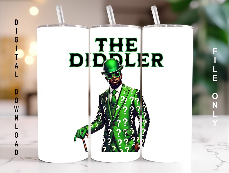 The DIDDLER Png, Funny Diddy Design PNG, Hip Hop Tshirt Design, Instant ...