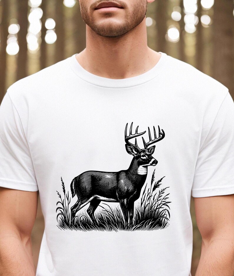Whitetail Buck Svg, Whitetail Deer SVG, Big Buck Digital Download, Deer ...