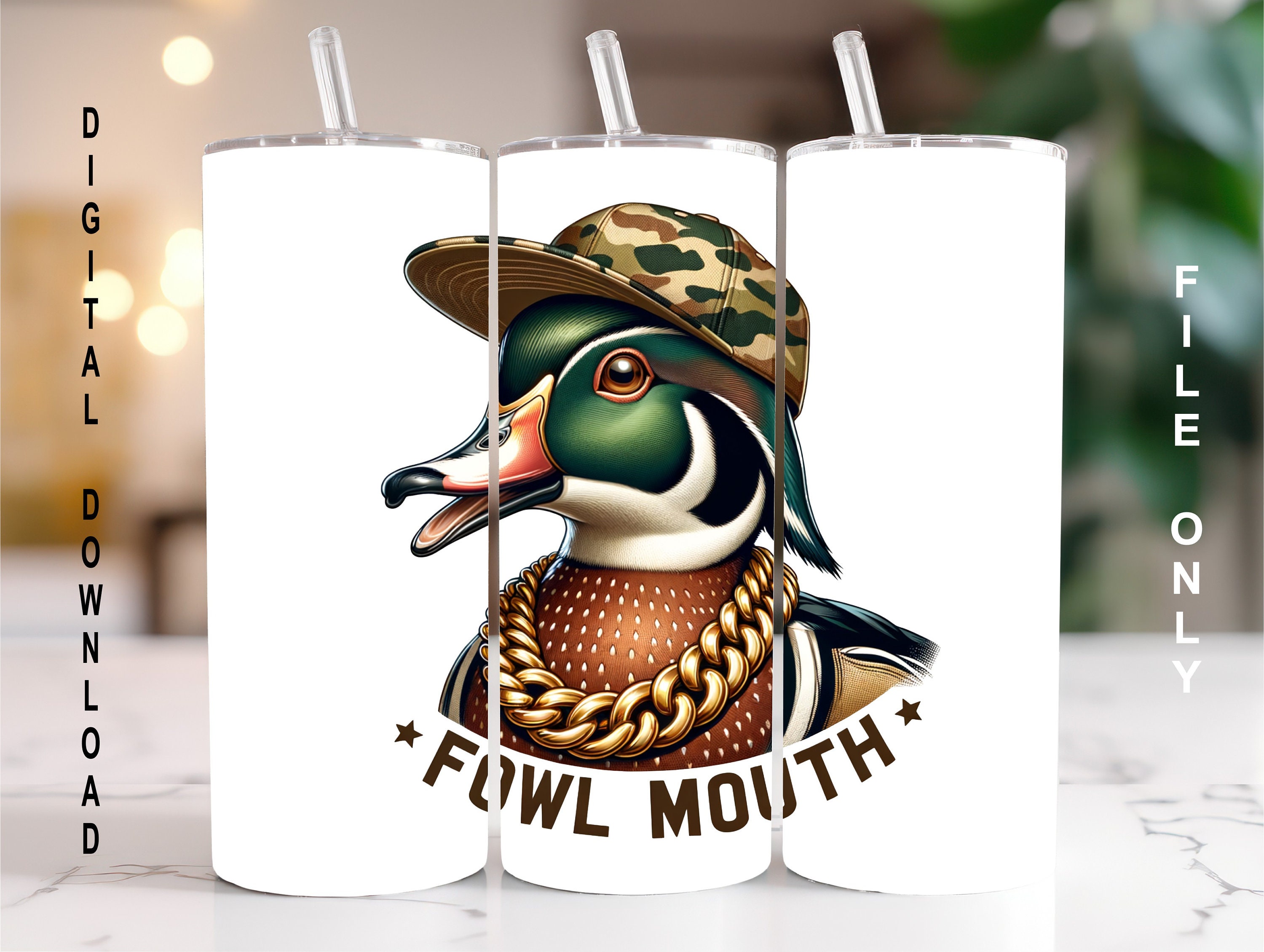 Fowl Mouth Wood Duck Hunting PNG Duck Hunting Sublimation Duck Hunting ...