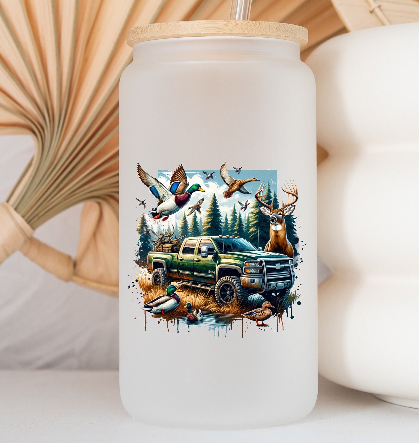 Ducks, Bucks & Trucks Hunting PNG Sublimation Duck Deer Hunting Shirt ...