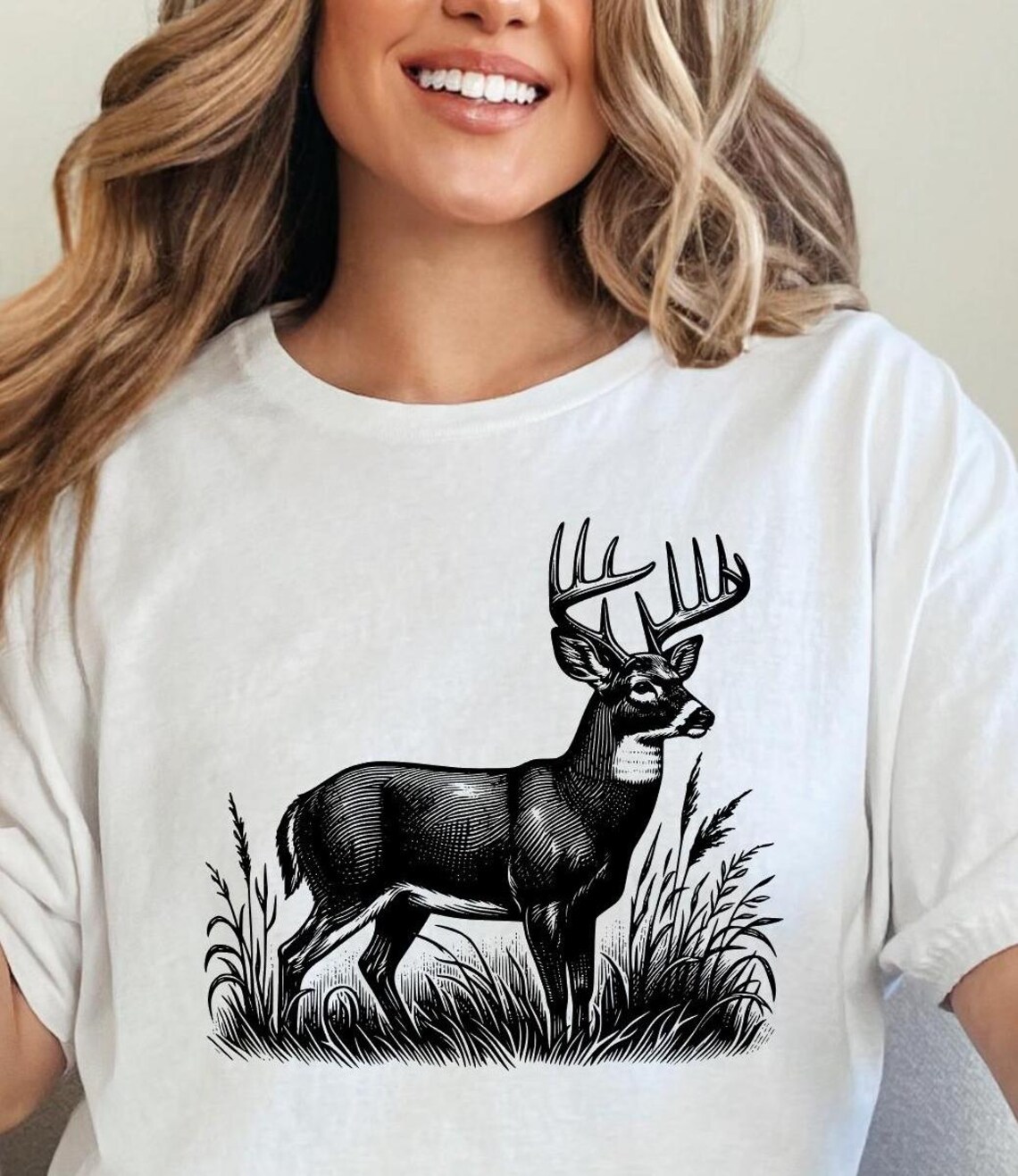 Whitetail Buck Svg, Whitetail Deer SVG, Big Buck Digital Download, Deer ...