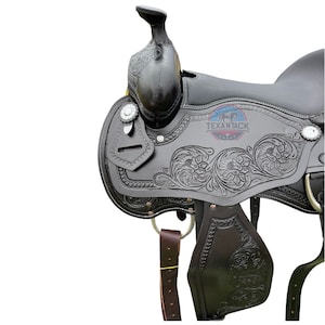 Western Horse Pleasure Saddle With Free Tack Set - Genuine Argentinian ...