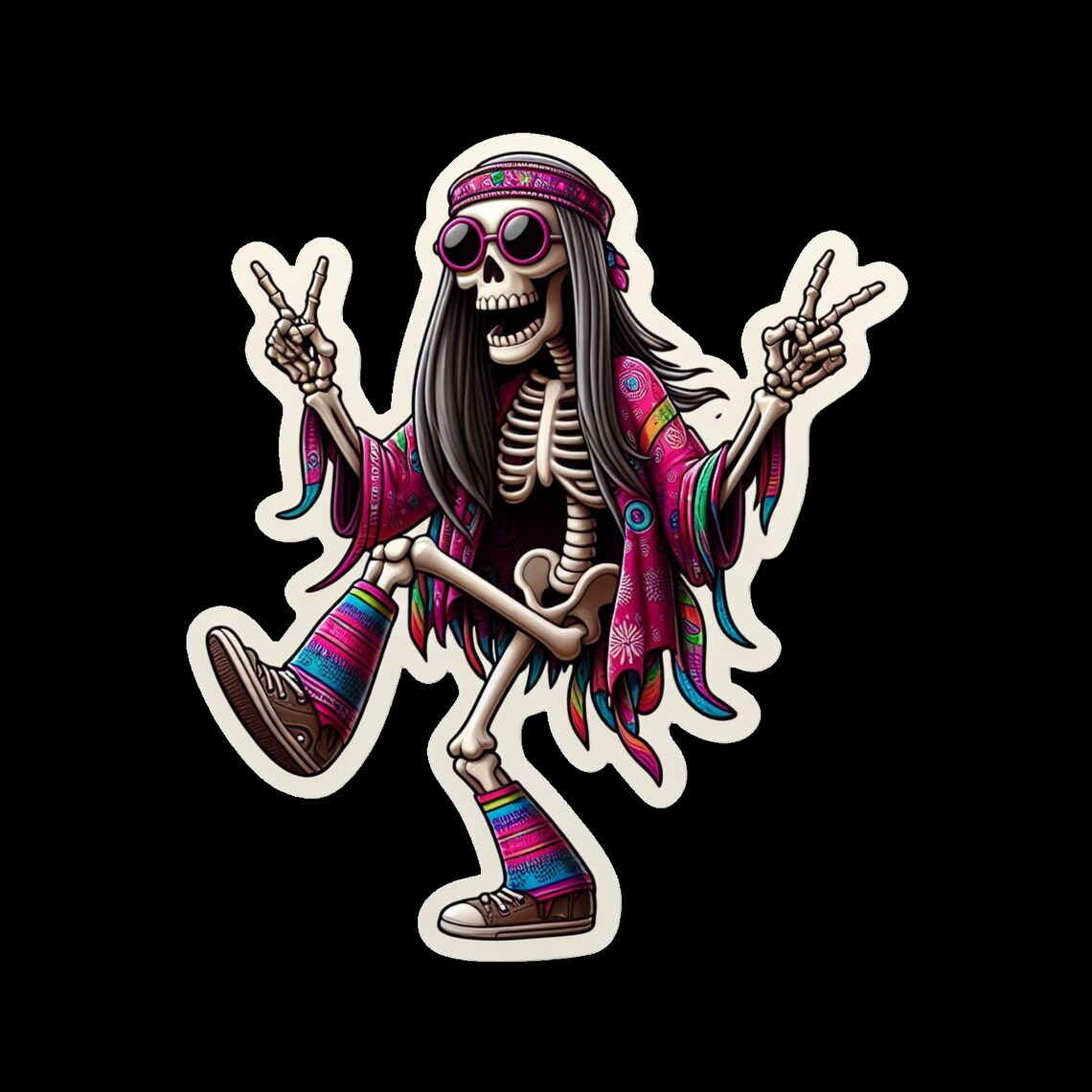 18 Skeleton Sticker, Skeleton Stickers, Skeleton, Dancing Skeleton ...