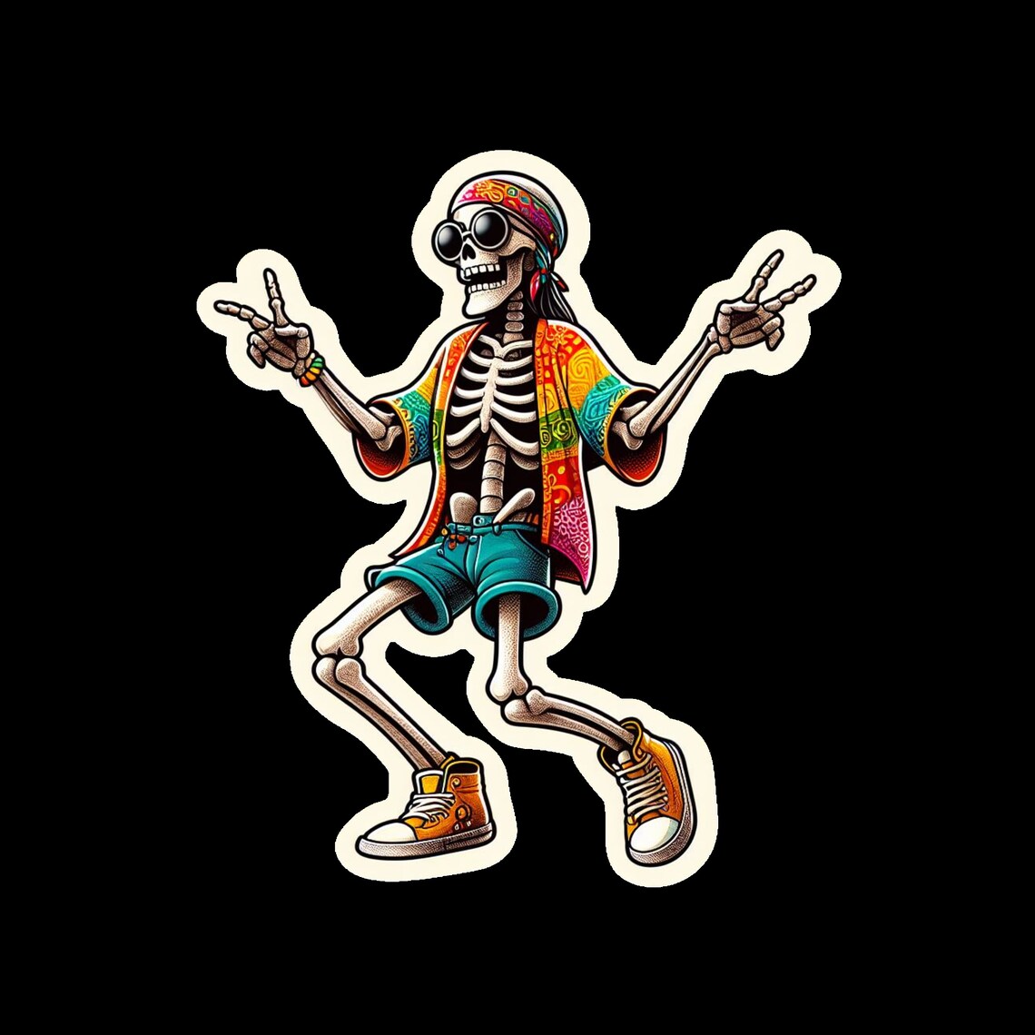 18 Skeleton Sticker, Skeleton Stickers, Skeleton, Dancing Skeleton ...