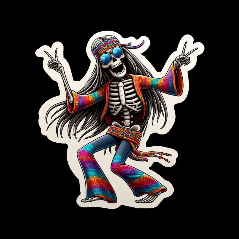 18 Skeleton Sticker, Skeleton Stickers, Skeleton, Dancing Skeleton ...