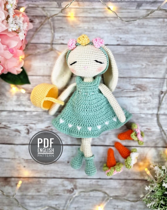 Amigurumi Spring Bunny Pattern Amigurumi Spring Rabbit Or: Crochet